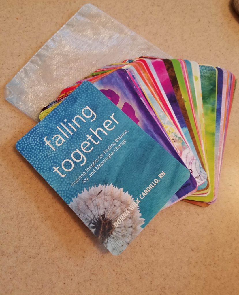 Falling Together Inspirational Card Deck | Donna Cardillo, RN